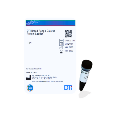 DTI Broad Range Coloured Protein Ladder – DSS Takara Bio